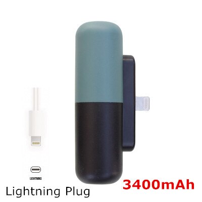3300mAh Capsule Portable Power Bank USB Battery Ch... – Grandado