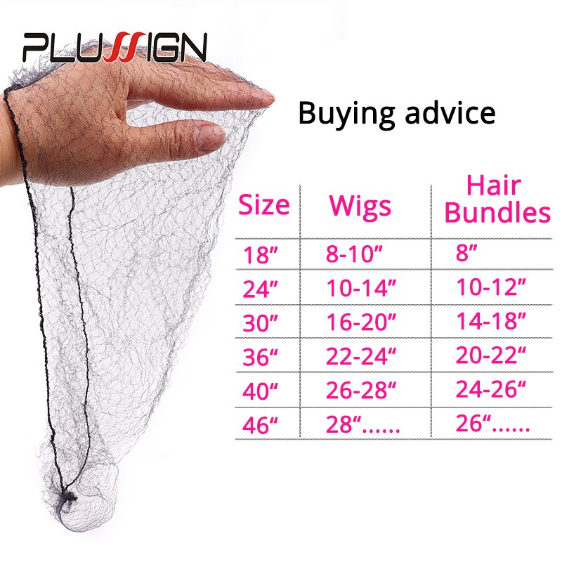 Plussign Elasticity Invisible Elastic Mesh Wig Net... – Grandado