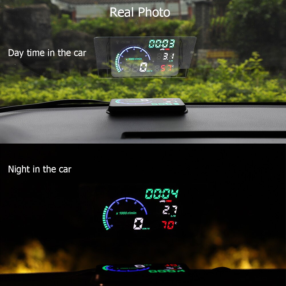HUD i9 Head-Up Display Speedometer Car Windscreen ... – Grandado
