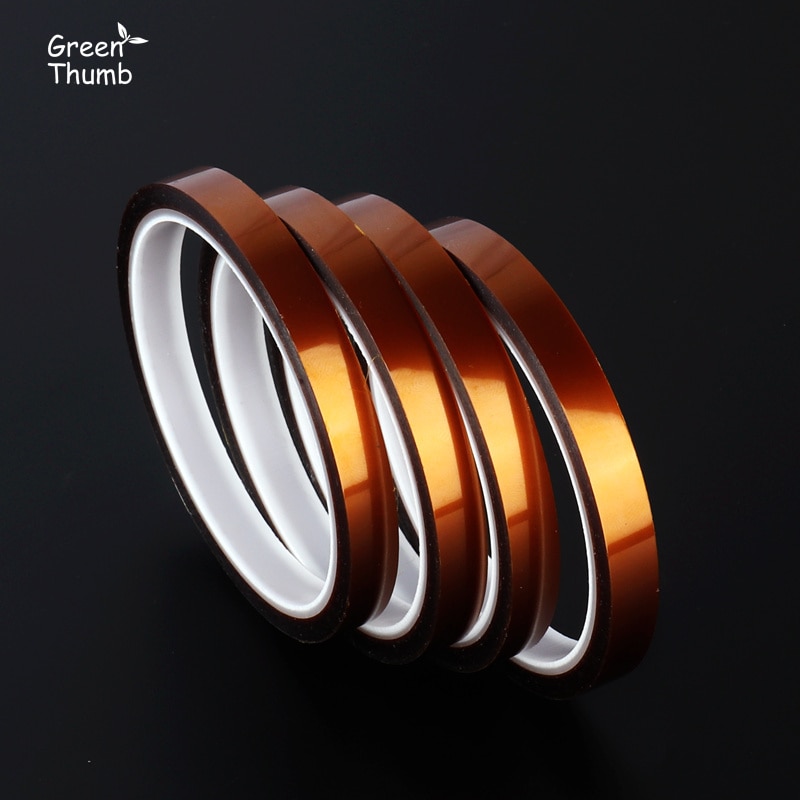 2pc 10mm by 33m High Temperature Kapton Adhesive T... – Grandado