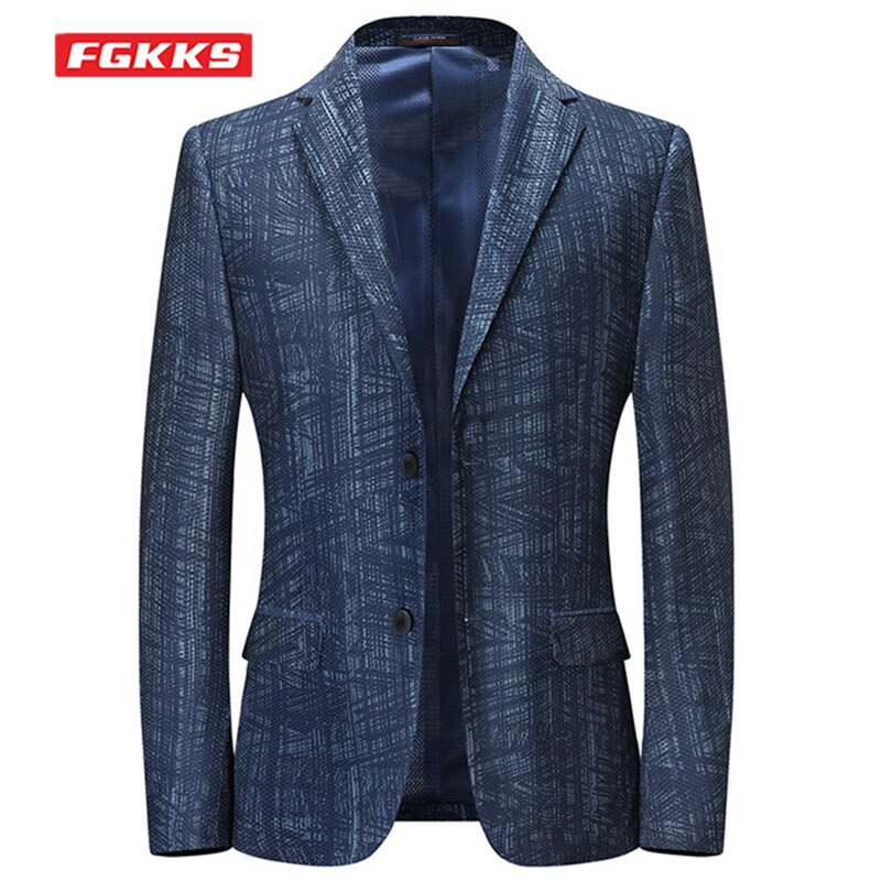 Fgkks Zomer Mannen Blazers Trendy Slim Mesh Dunne ... – Grandado