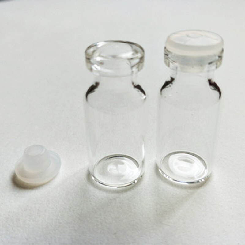 10 Pcs 2ml Empty Sample Vial Clear Glass Bottles J... – Vicedeal