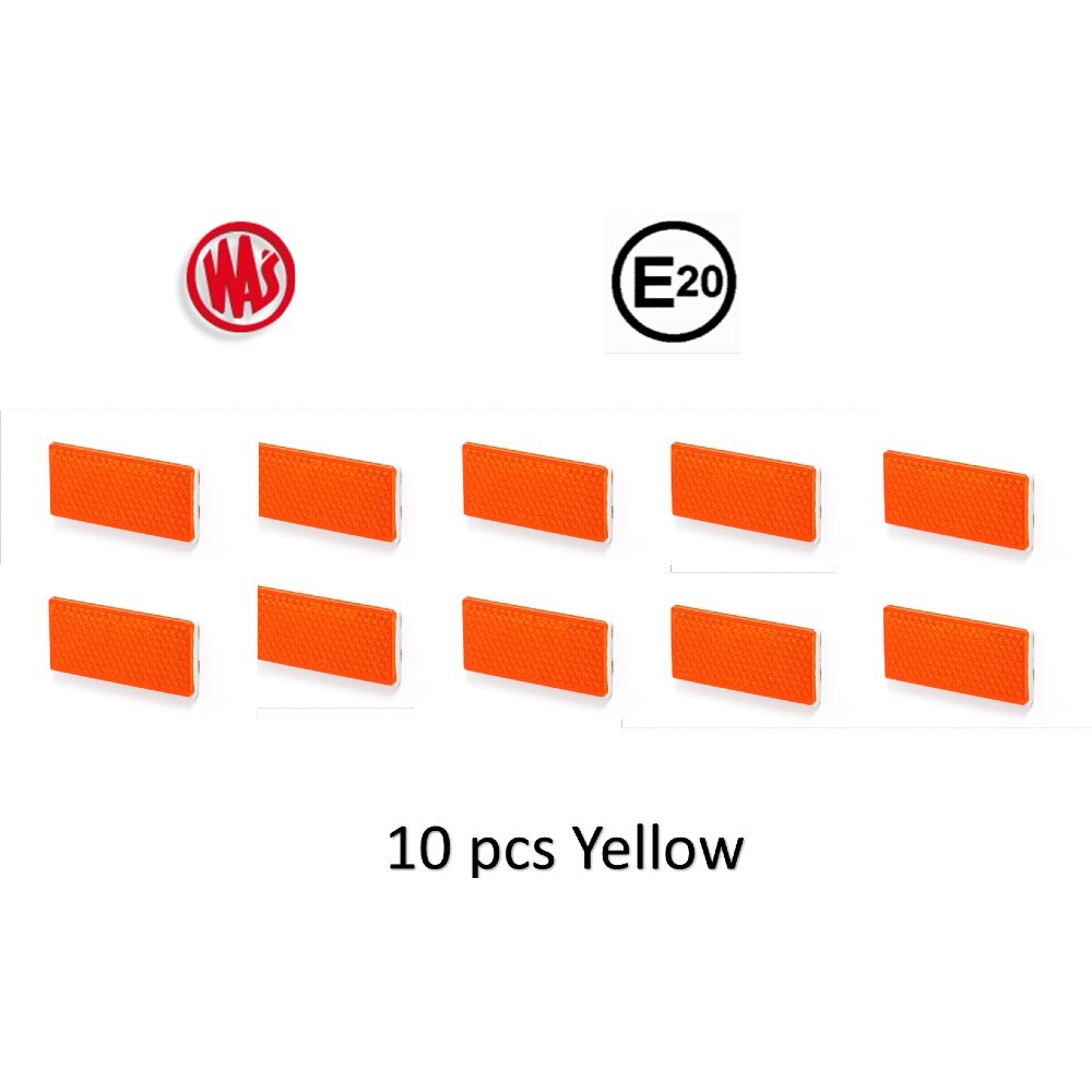 Cat Eye Reflector 105x48mm Adhesive Truck Tractor ... – Grandado