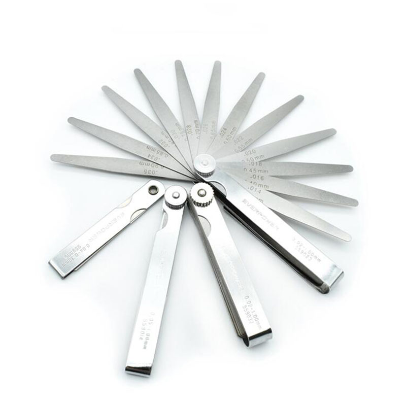 Stainless Steel Gap Ruler 0.02-1mm Feeler Piece Pi... – Vicedeal