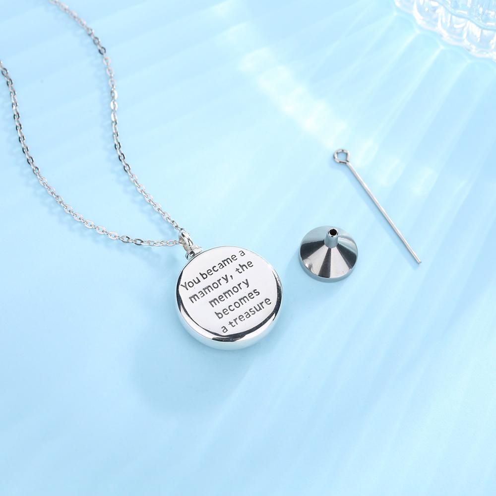 Eudora Sterling Silver round Locket Tree of life f... – Grandado