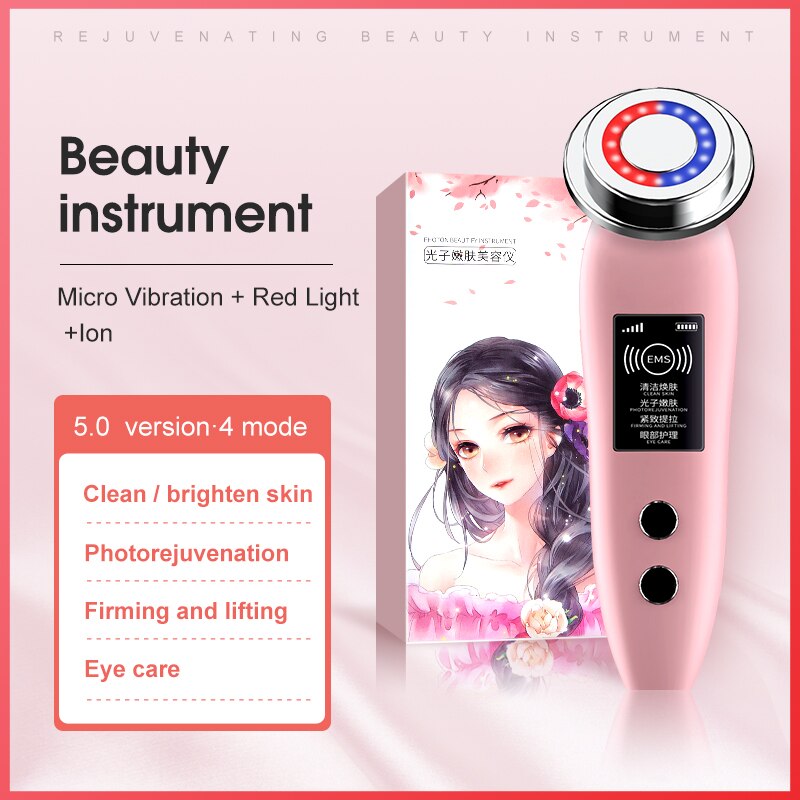 Face Massager LED Photon Face Skin Rejuvenation Ul... – Vicedeal