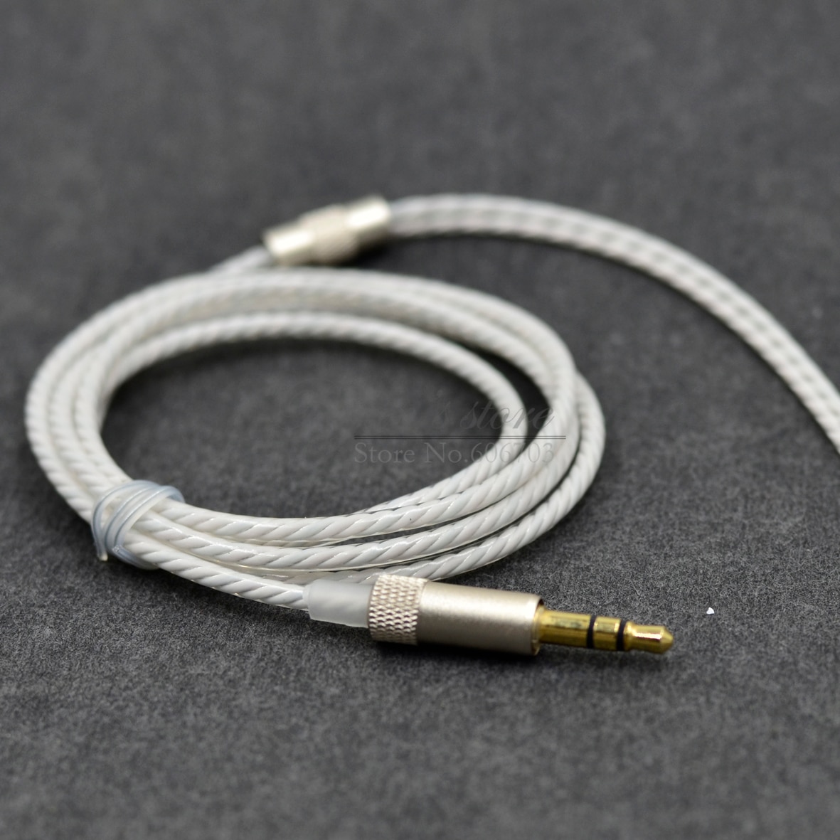 White Replacement line Cable repair cord For KOSS ... – Vicedeal