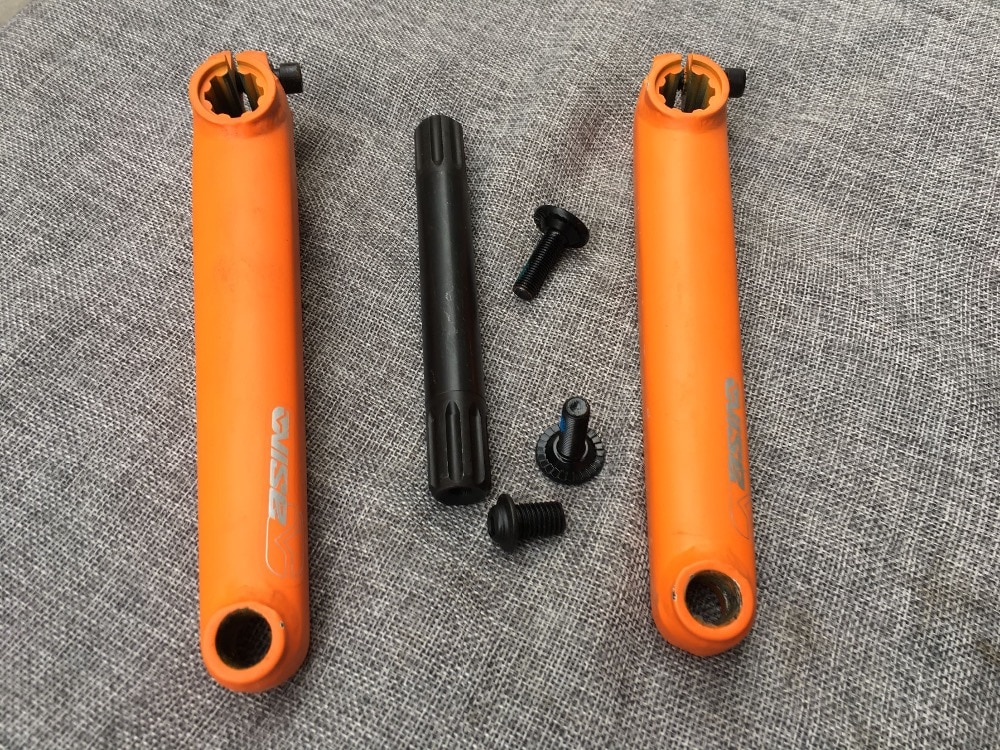 Mirraco vise BMX 3-pc crank 19mm Hollow Chromoly 8... – Grandado