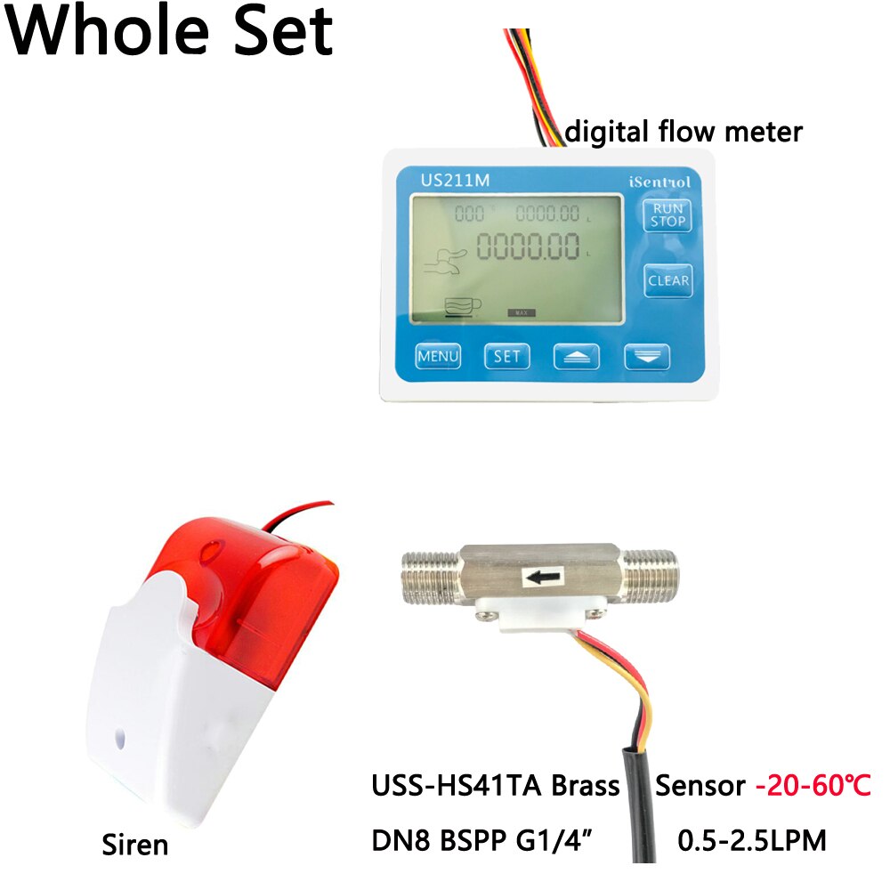 US211MA Pipe Water Suspend Alarming System Digital... – Grandado
