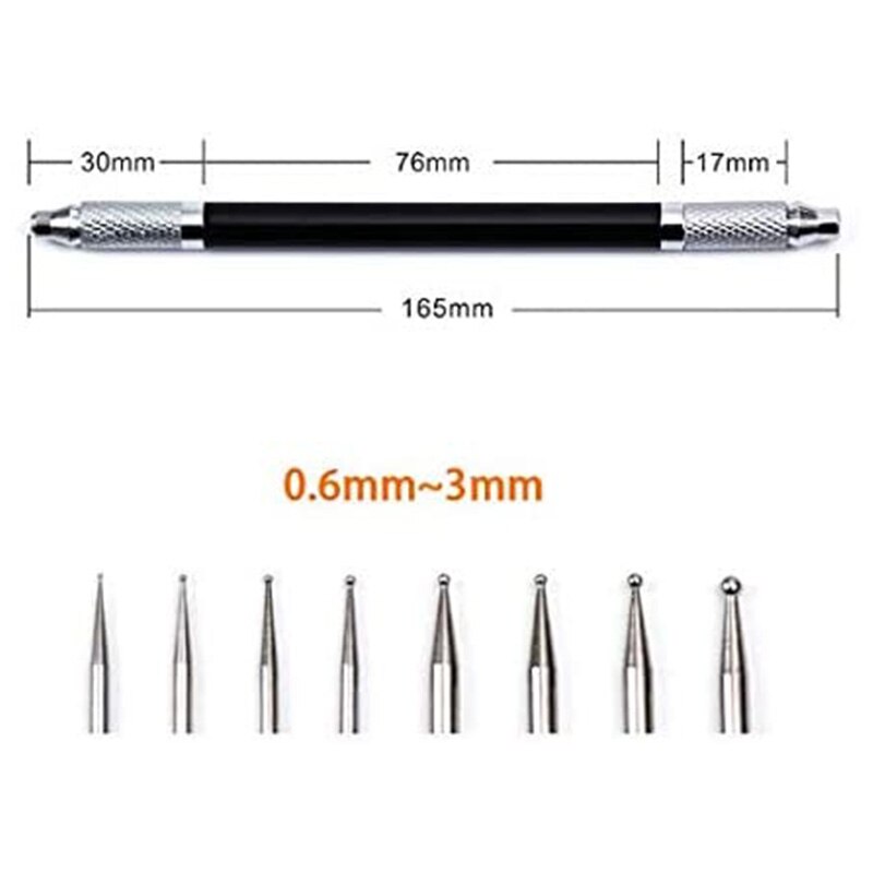 Lederen Craft Tool Embossing Carving Stylus Modell... – Grandado