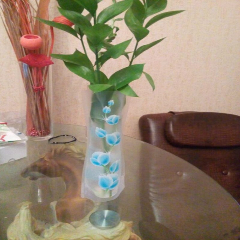 2 Pcs Portable Eco-friendly Flower Cute Foldable V... – Grandado