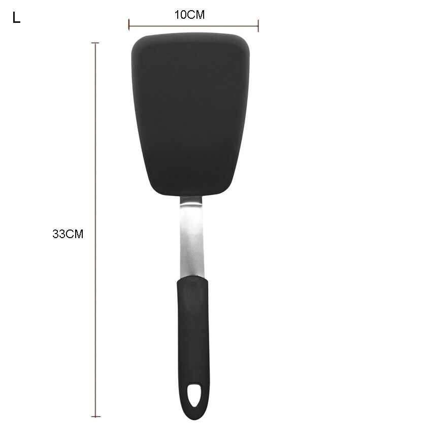 2 Pcs Silicone Turners Spatula Set Pancake Flipper... – Grandado