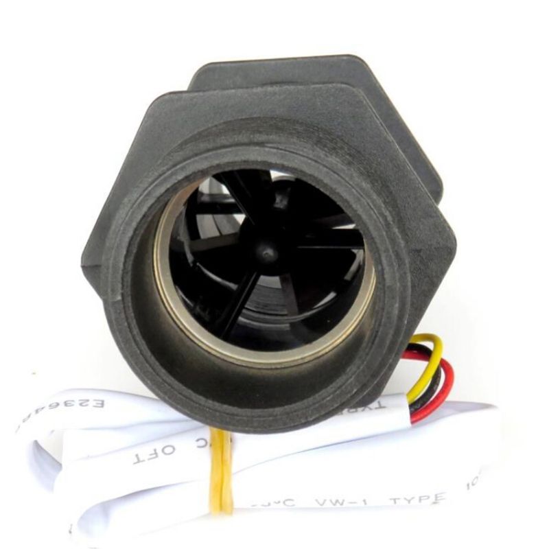 DN40 DN50 Water Flow Sensor Hall Flowmeter Meter C... – Vicedeal