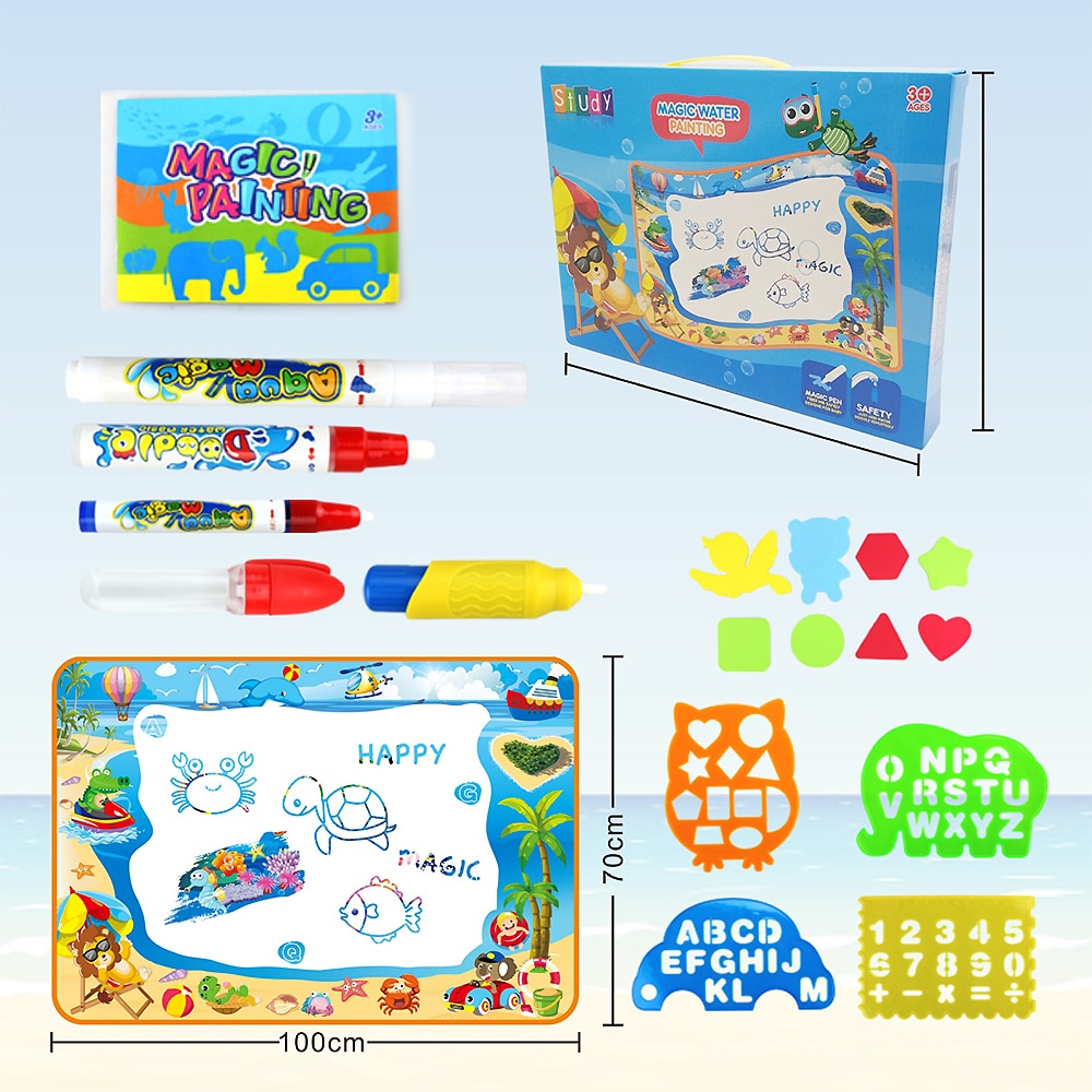 70x100cm Water Doodle Mat Kids Aqua Doodle Water P... – Grandado