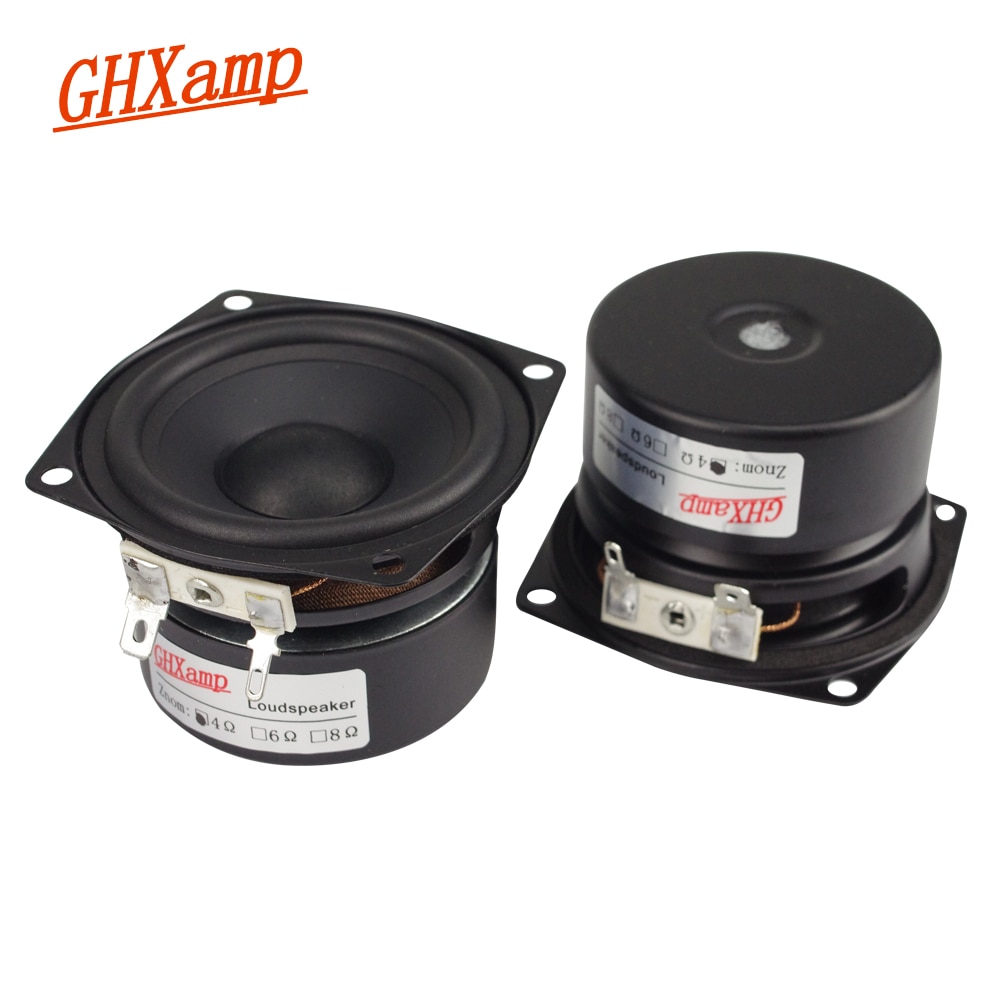 Ghxamp 2.5 Inch Full Range Speaker 4ohm 10W Dampin... – Grandado