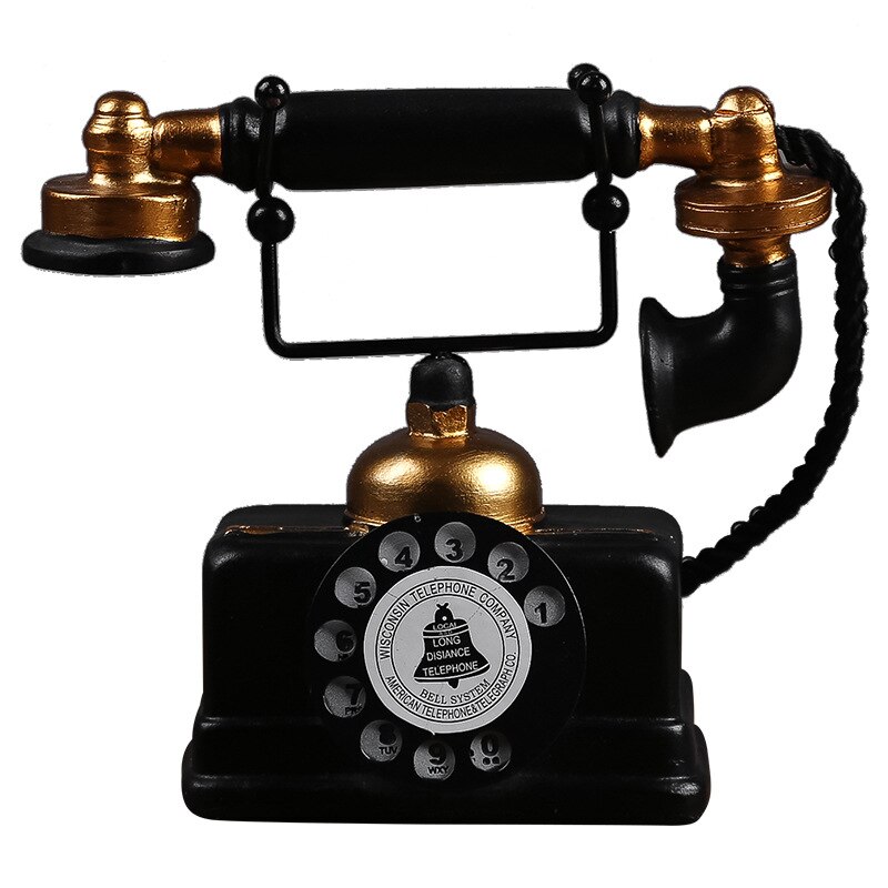 Retro Desktop Vaste Telefoon Model Antieke Ouderwe... – Vicedeal