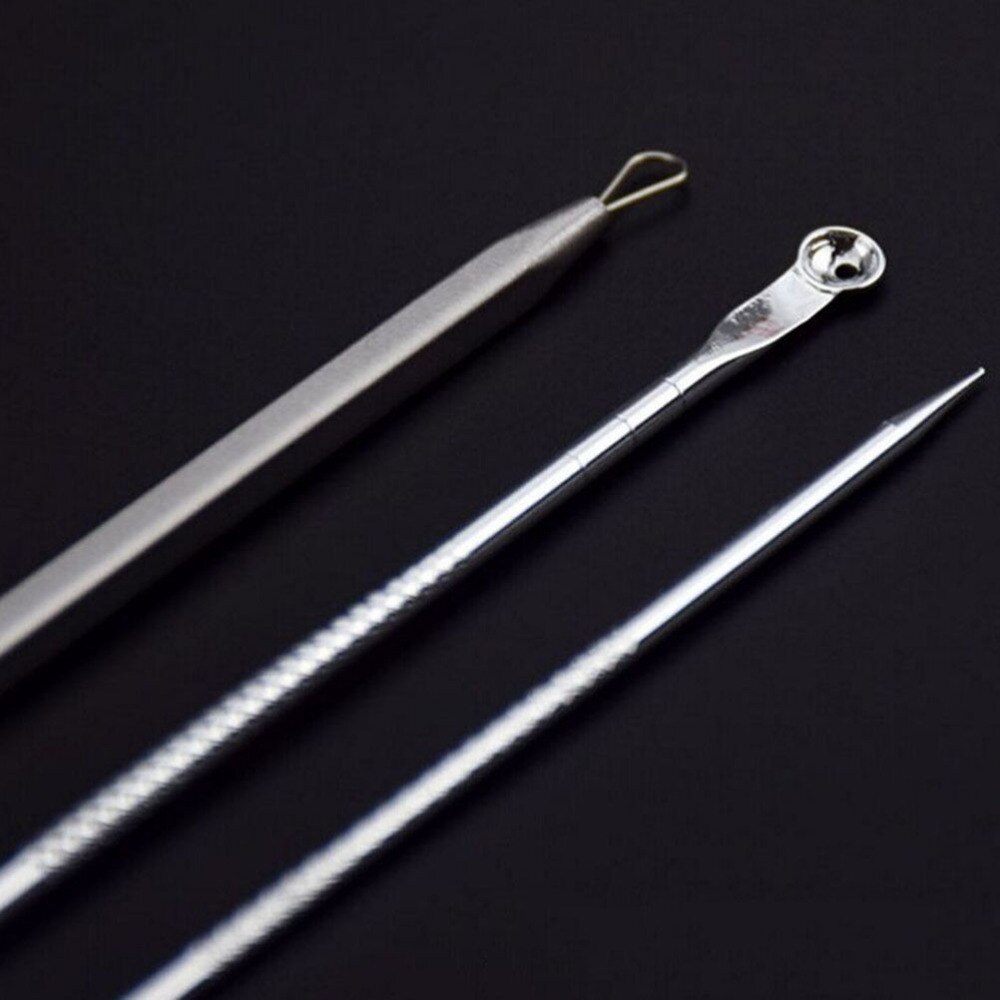 Comedone Extractor Stainless Needles Antibacterial... – Vicedeal