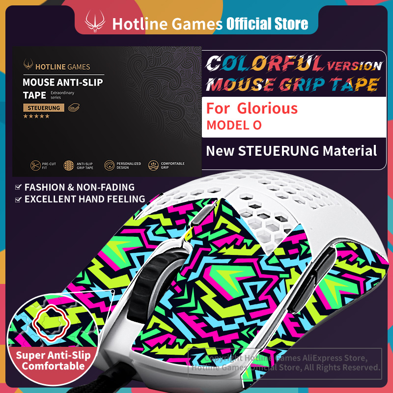 1PACK Hotline Games Colorful Mouse Grip Tape for G... – Grandado
