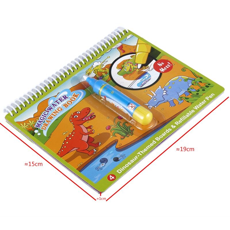 COOLPLAY Magie Wasser Zeichnung Buch Malbuch Gekri... – Grandado