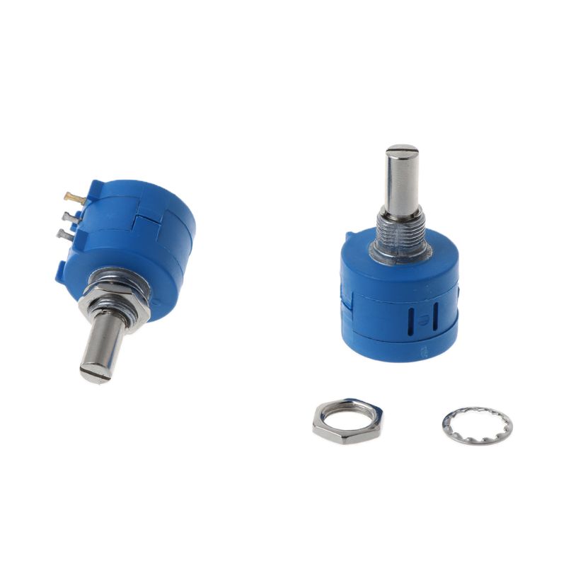 2 Pcs Precisie Multi-Turn Draad Potentiometer 3590... – Vicedeal