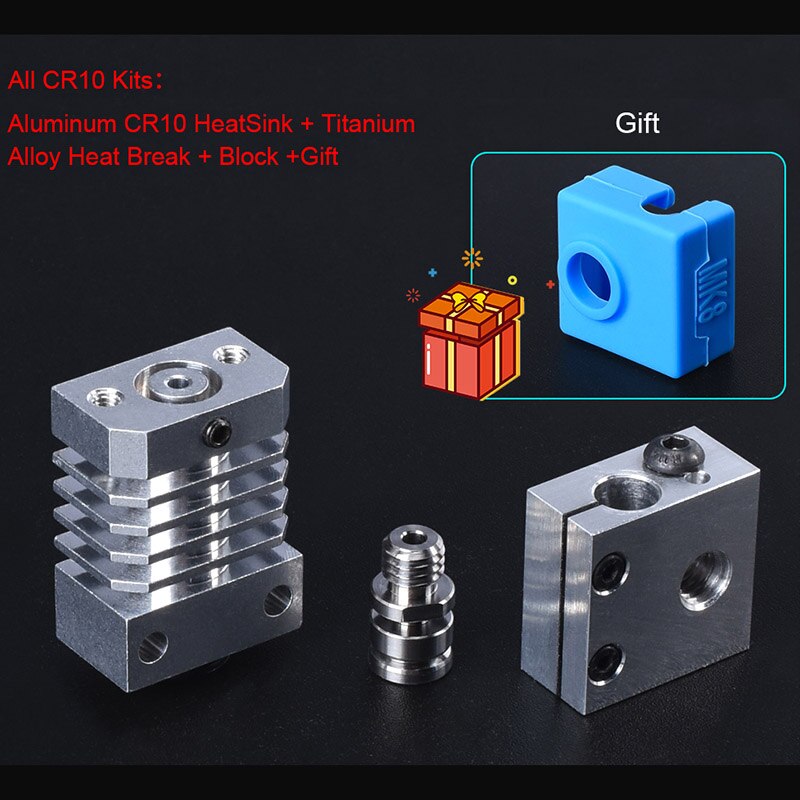 CR10 Hotend Heat Break All Metal 3D Printer Parts ... – Grandado