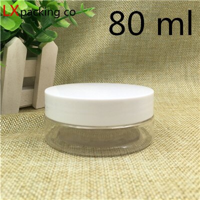 40 PCS 50 80 100 150 200 250 ML Clear Plastic Pack... – Grandado