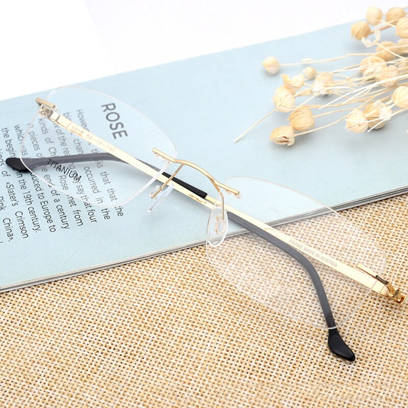 Kantløse herre briller stel mærke nærsynethed lege... – Grandado