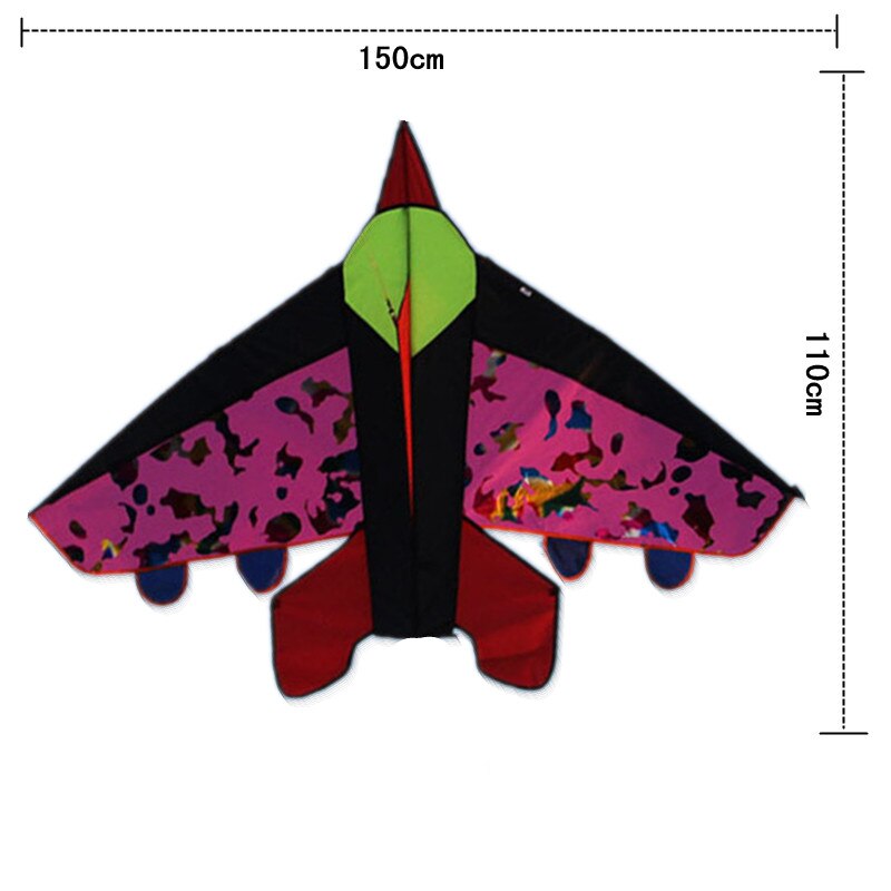 Camouflage Plane Kite Flying Toy Fighter Kite with... – Vicedeal