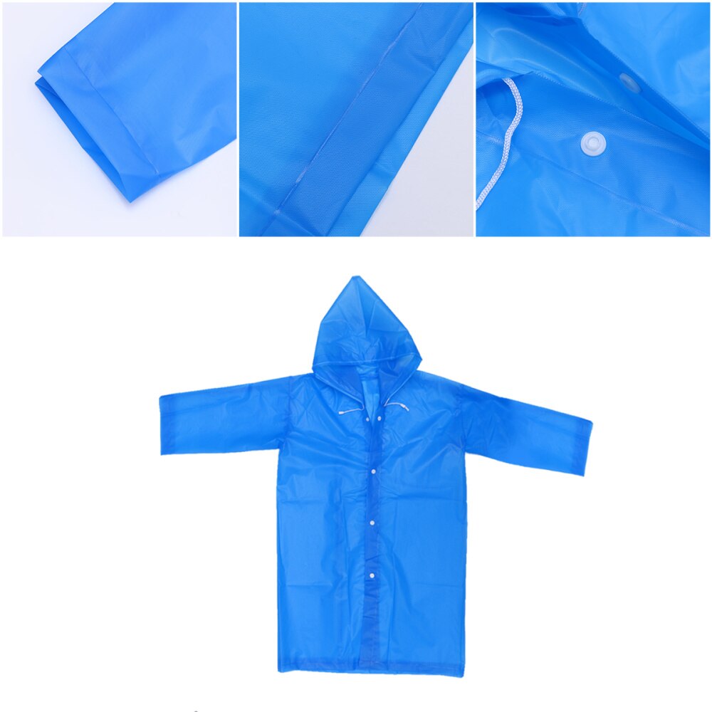 Kid Raincoat Simple EVA Thickened Translucent Rain... – Vicedeal