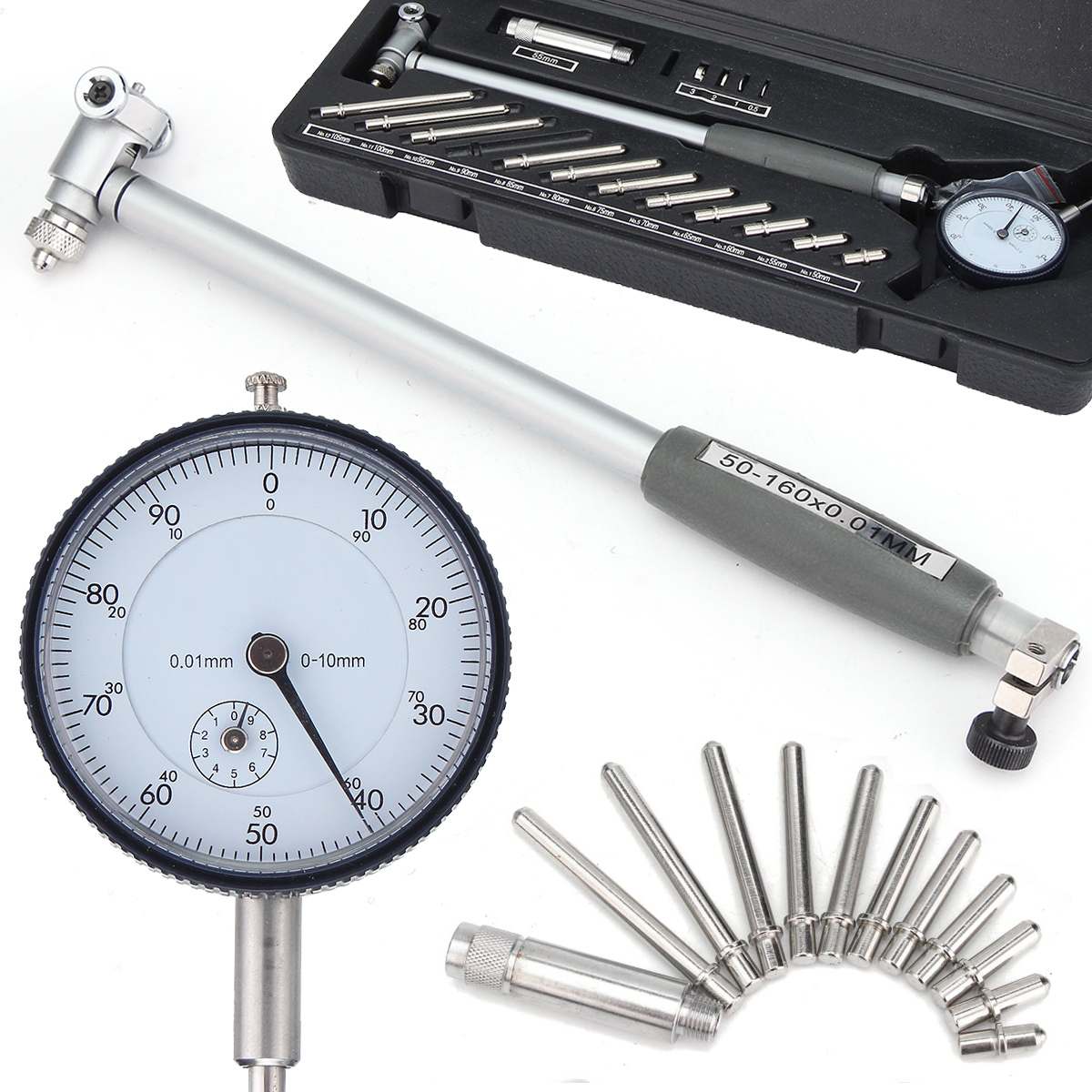 Indicator Cylinder Bore Gauge Dial Measuring Micro... – Grandado