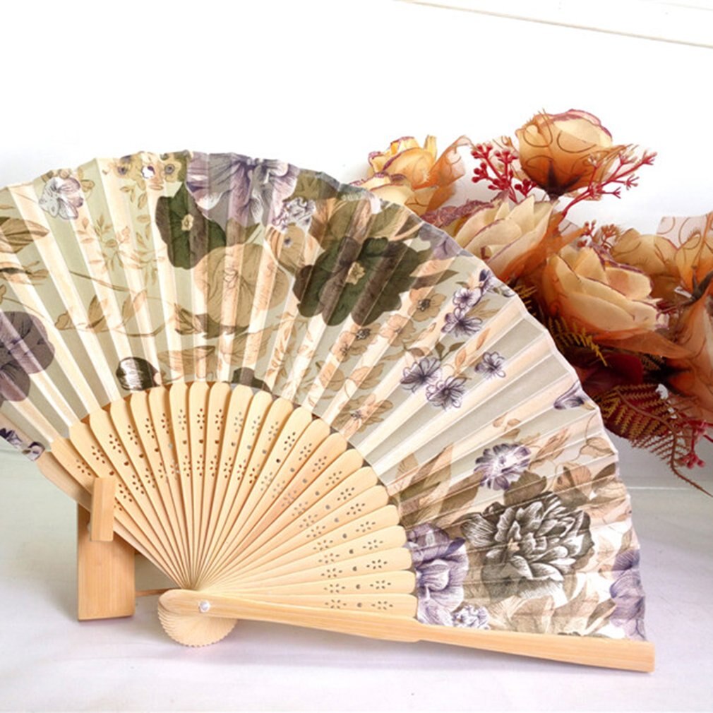 Portable Fan Japanese Style Women's Hand Held Fold... – Vicedeal