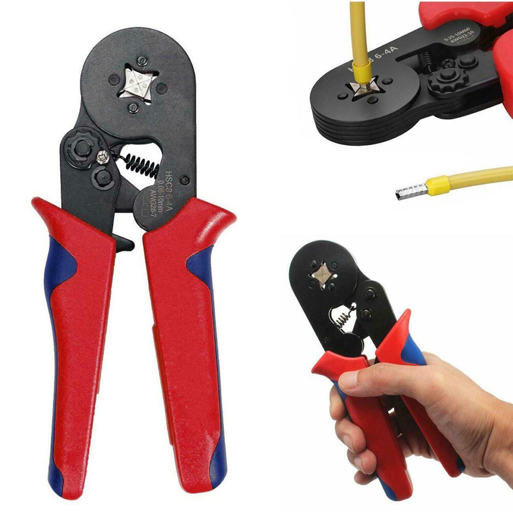 Ratchet Ferrule Crimper Plier Crimping Tool Cable ... – Grandado