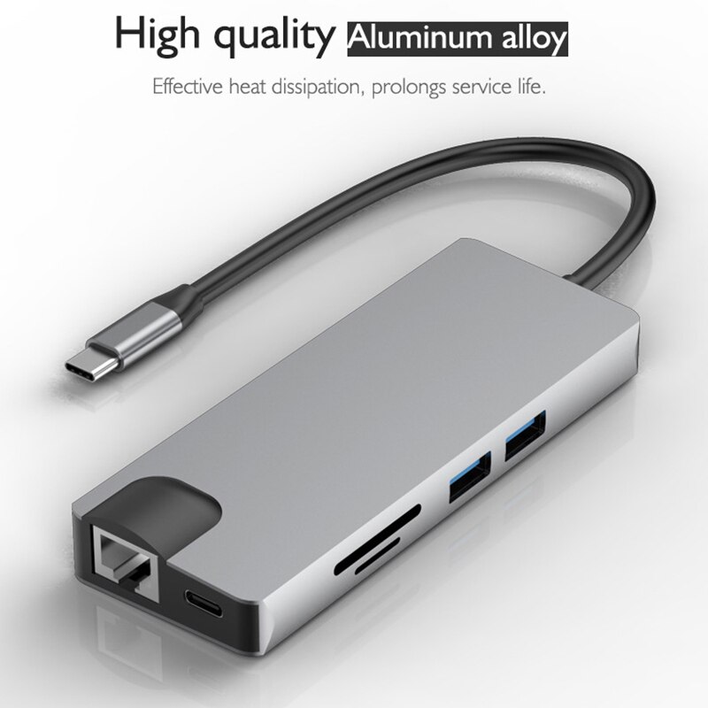 9-in-1 Type-C hub multi-function docking station. ... – Vicedeal