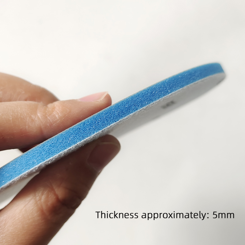 20 Pieces Per Box Blue 6-inch Sponge Sandpaper Rou... – Grandado