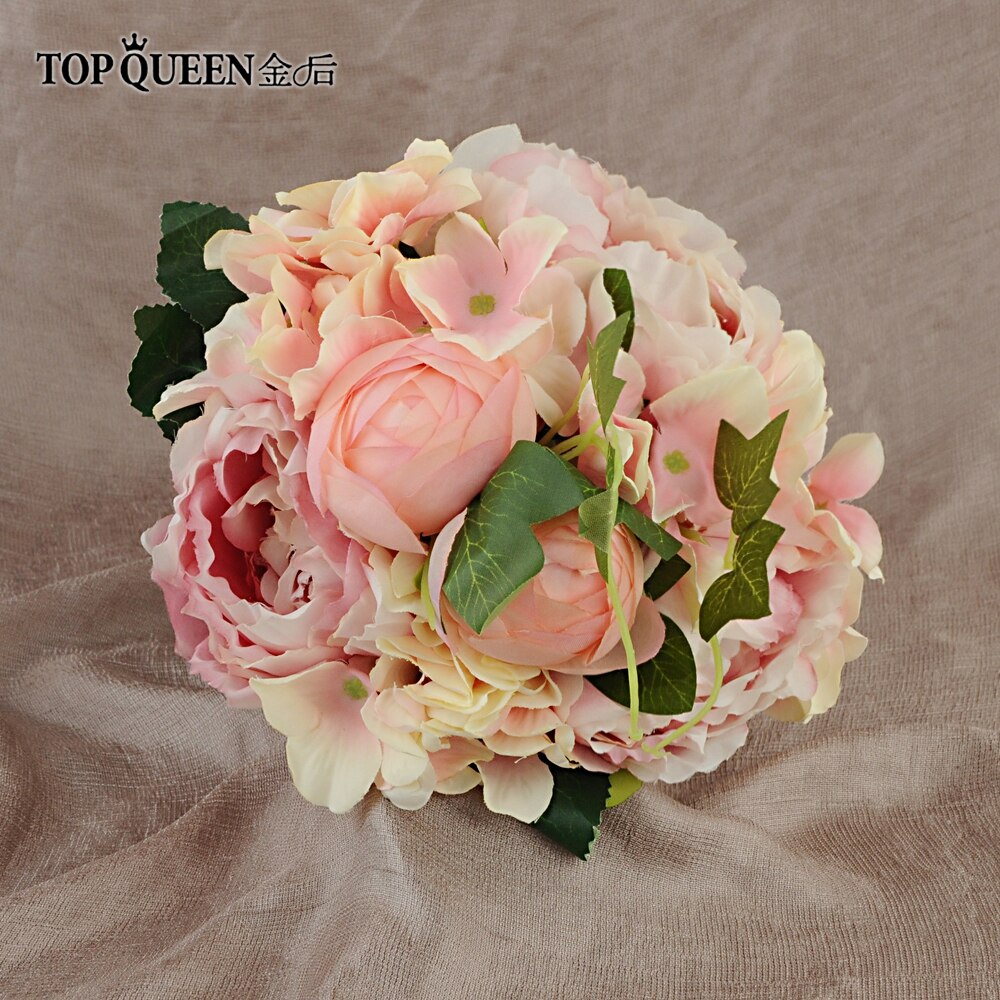TOPQUEEN F15 Luxury Wedding Flowers Bridal Bouquet... – Grandado
