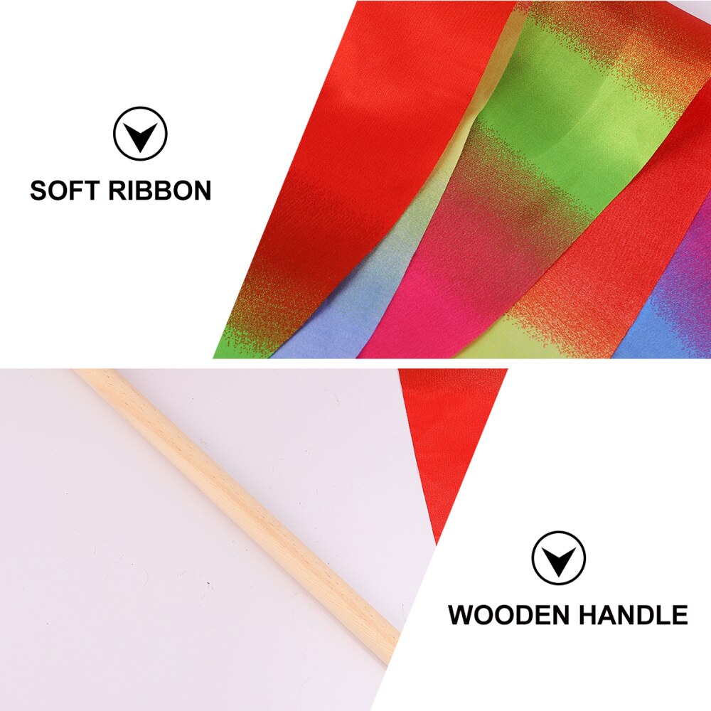 1Pc 2mx10cm Colorful Rhythmic Gymnastics Ribbon Da... – Vicedeal