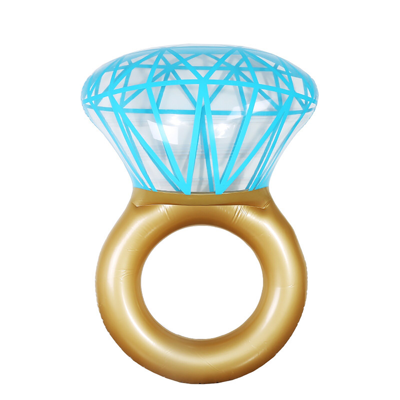 Diamond Swimming Ring, Bride Accessories Mount Inf... – Grandado