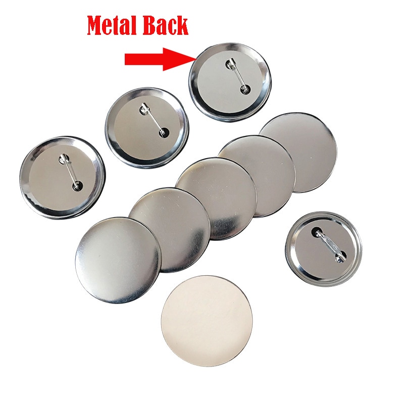 32Mm Metalen Terug Diy Badge Button Pins Blank Gro... – Vicedeal