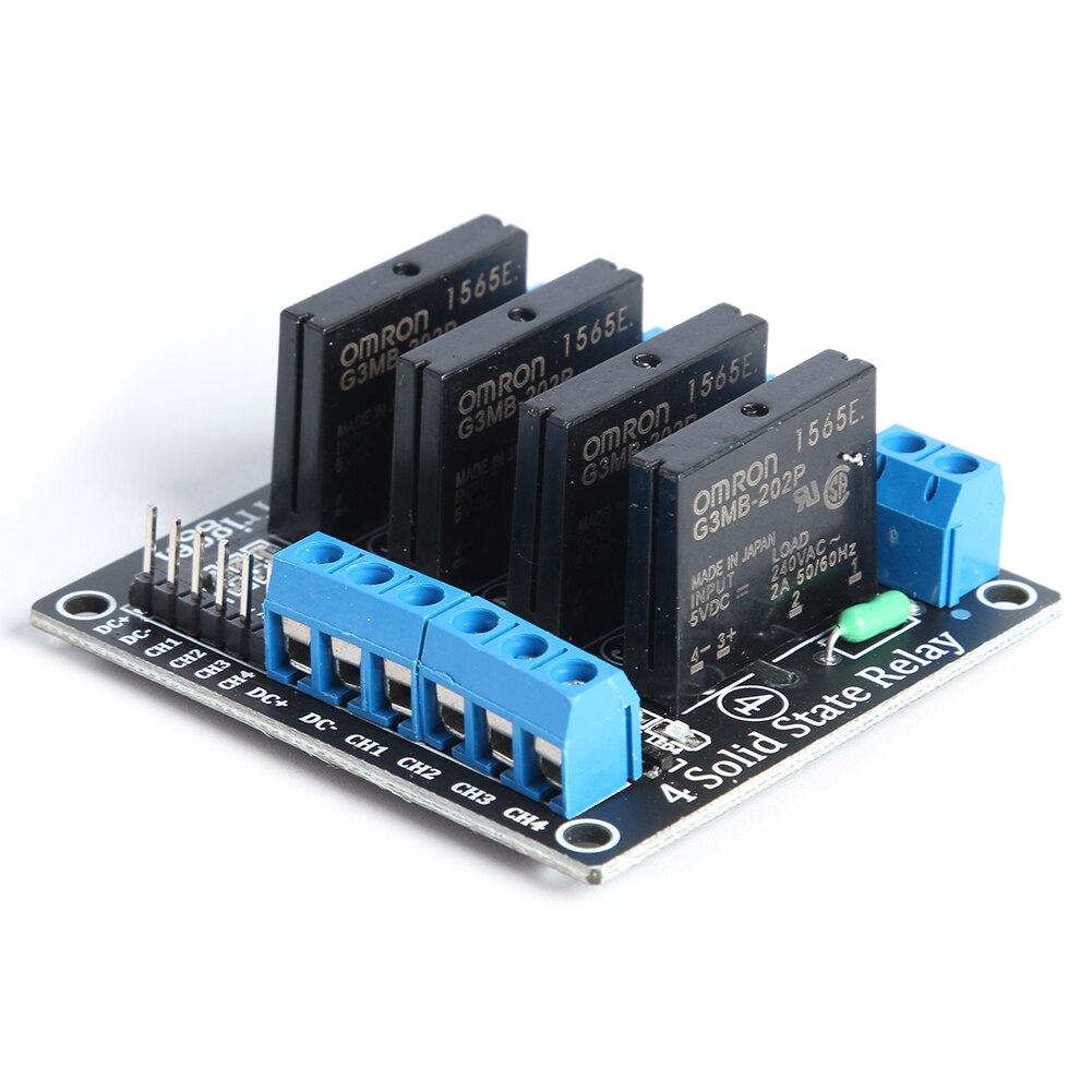 HW-869 5V DC Low Level 4-Channel Solid State Relay... – Grandado