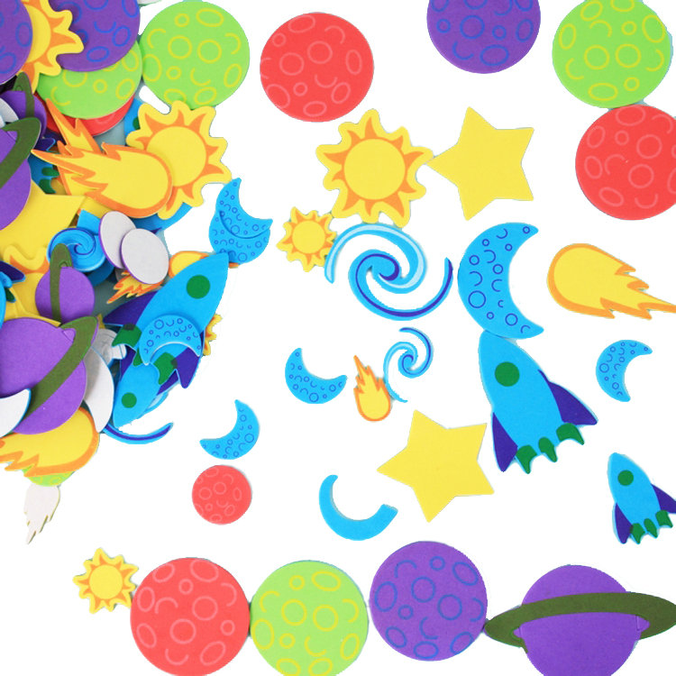 1bag/LOT.Autumn leaf Harvest foam stickers.Early e... – Grandado