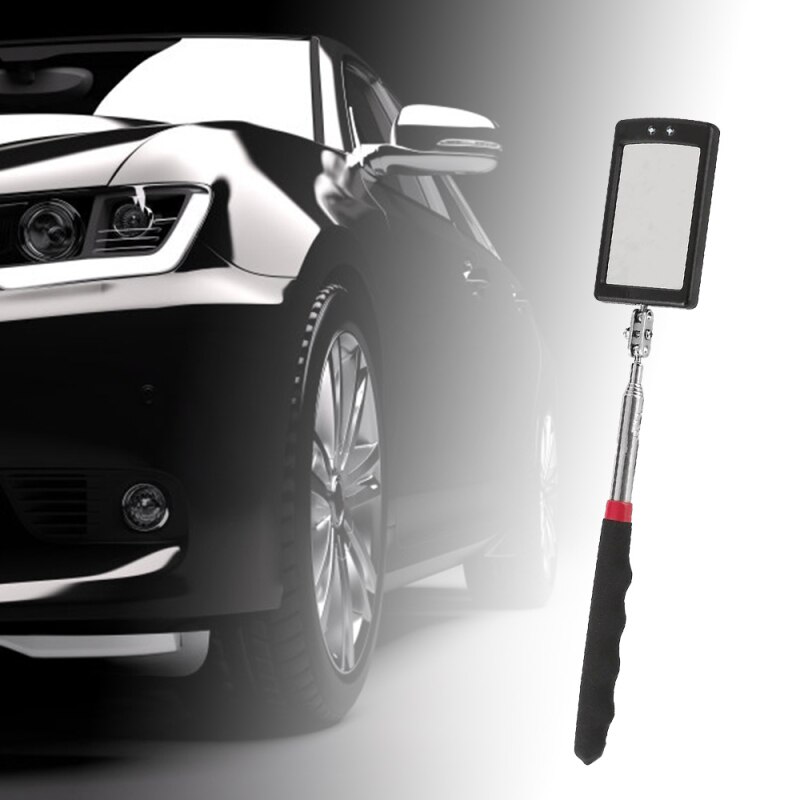 360 Degree LED Lighted Vehicle Inspection Mirror A... – Vicedeal