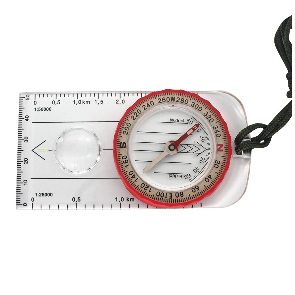 Outdoor Compass Outdoor Portable Hiking Camping Ru... – Grandado