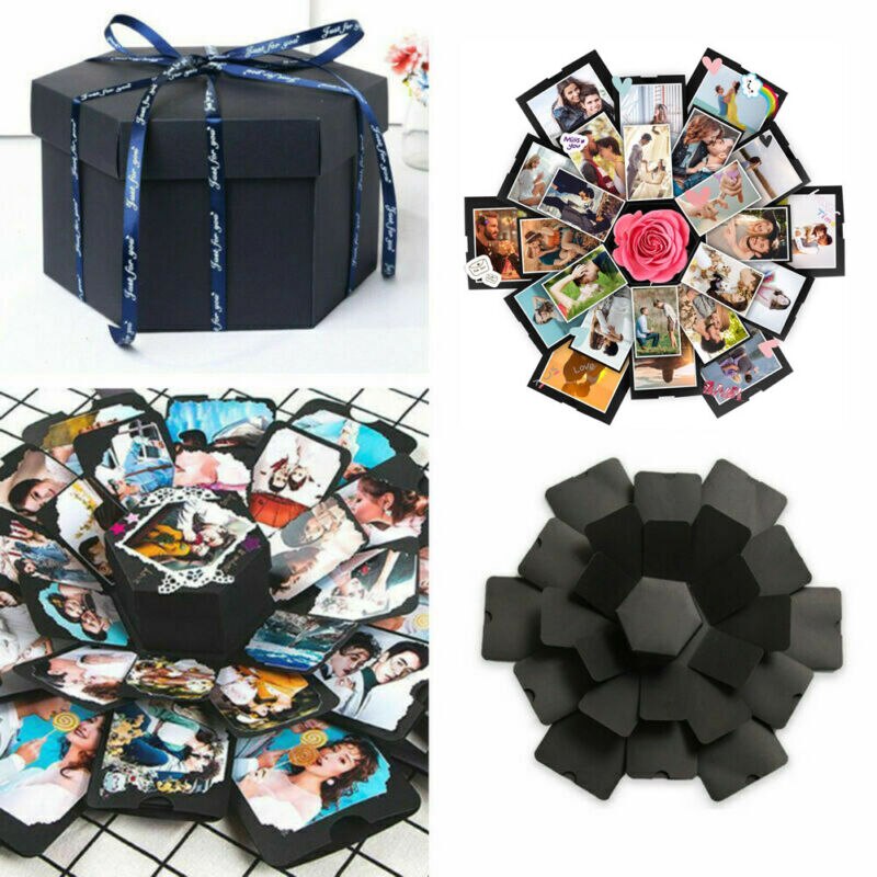 Verrassing Explosie Doos DIY Geheugen Fotoalbum Pl... – Grandado