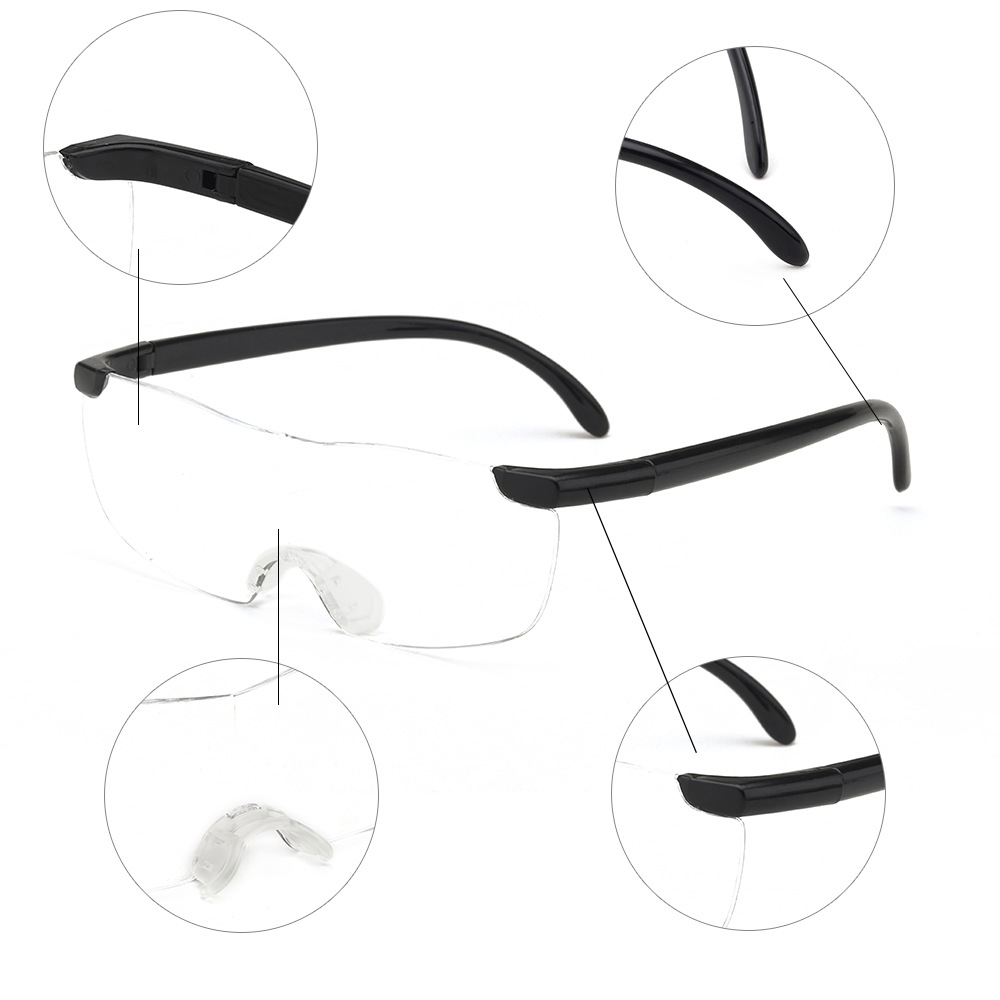 Vergrootglas Verziend Bril Brillen Lezen 160% verg... – Vicedeal