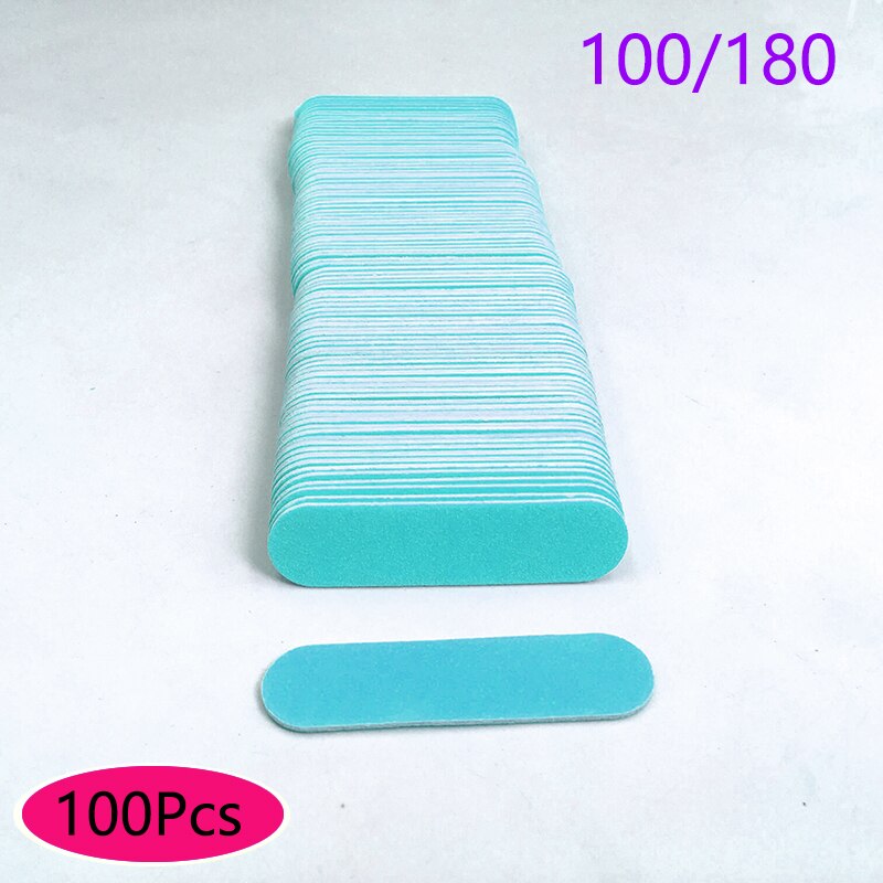 100Pcs Disposable Wooden Nail File Manicure Beauty... – Grandado