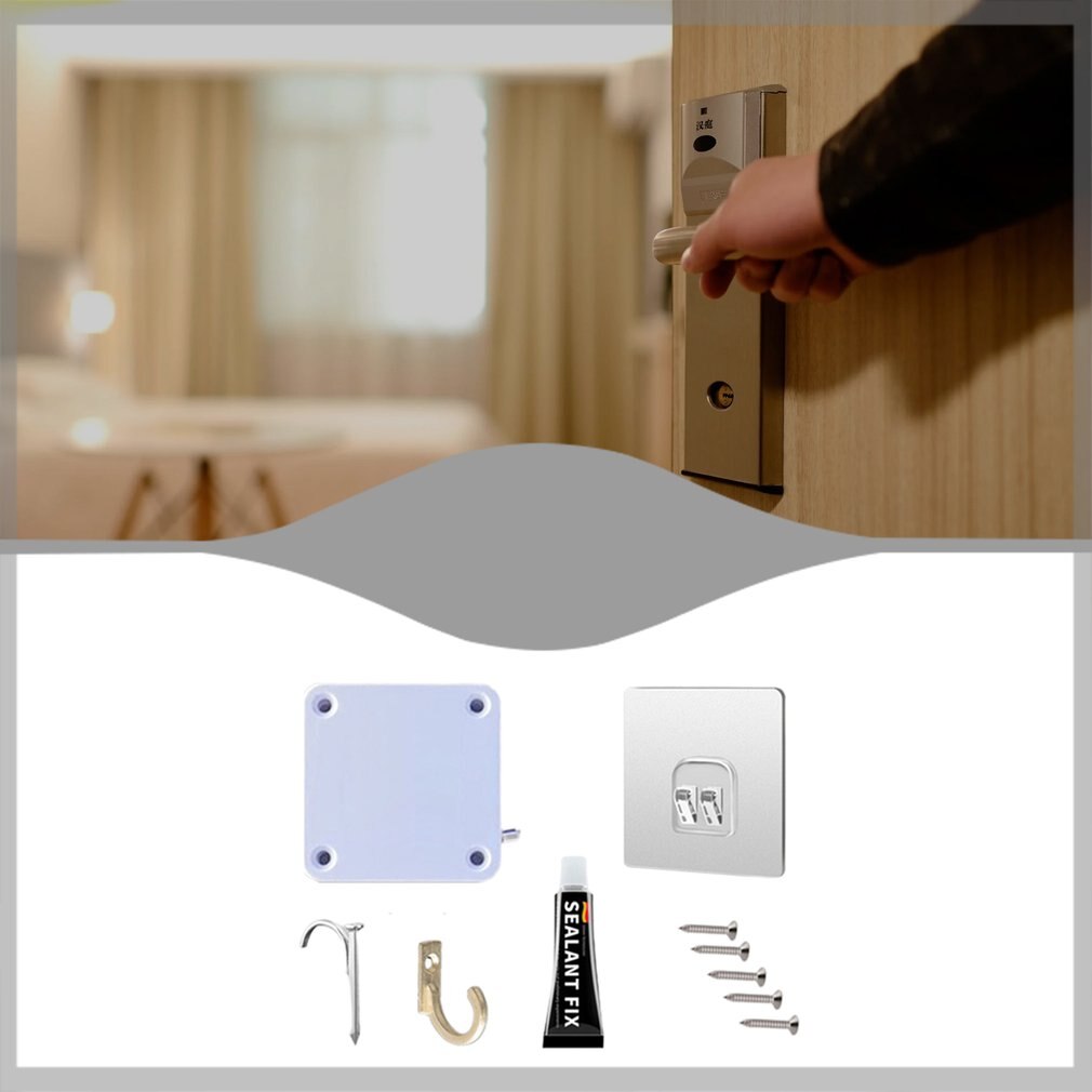 Automatic door closer door sensor without drilling... – Grandado