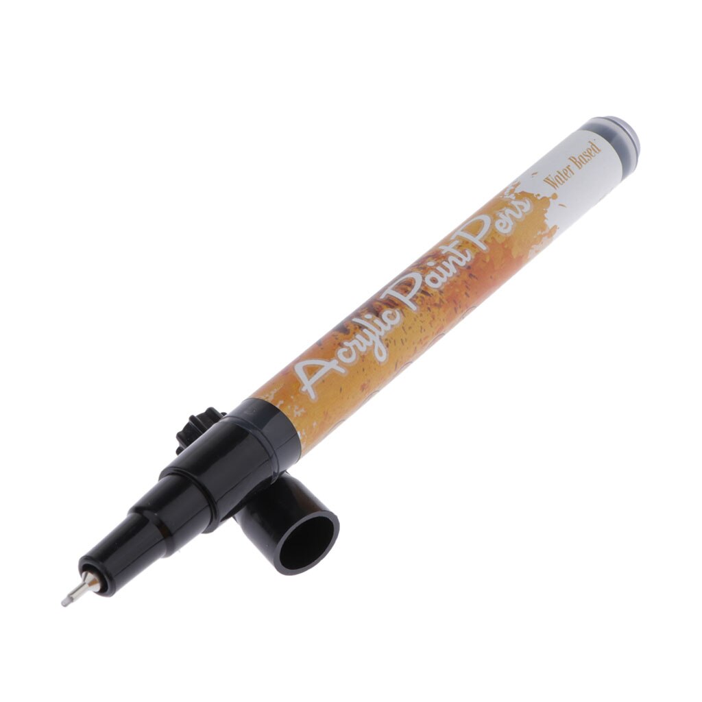 1 stück Schwarz Permanent Marker Stift Büro Mark S... – Vicedeal