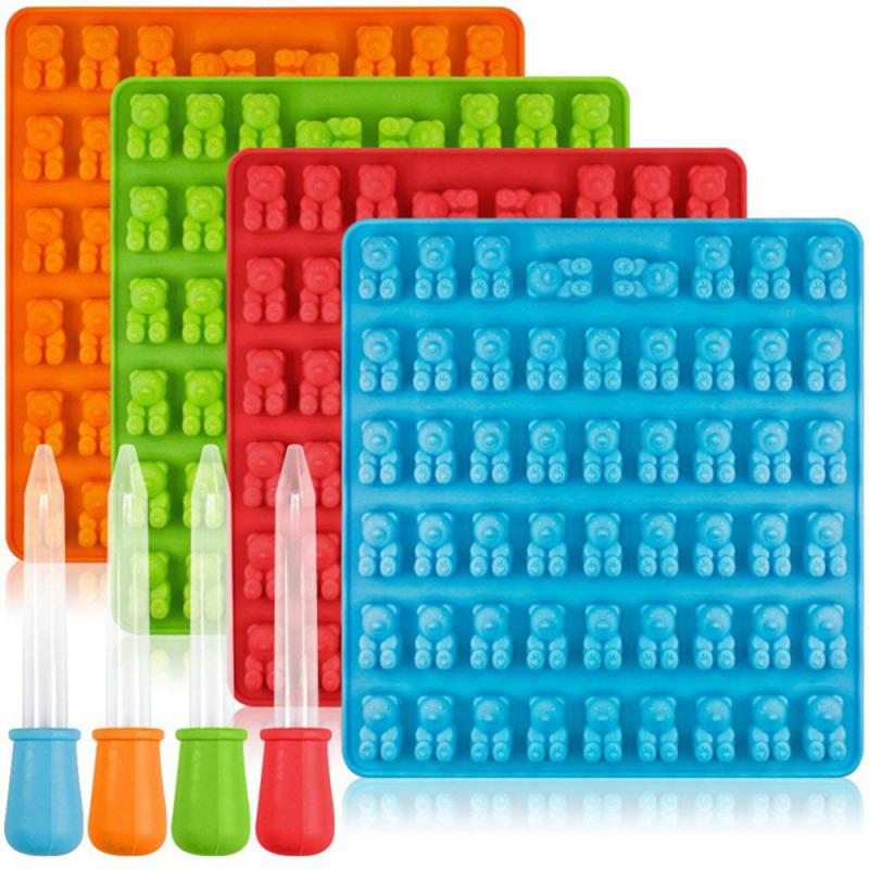 Silicone Forms Silicone Mold Gummy Bear Shape Bear... – Grandado