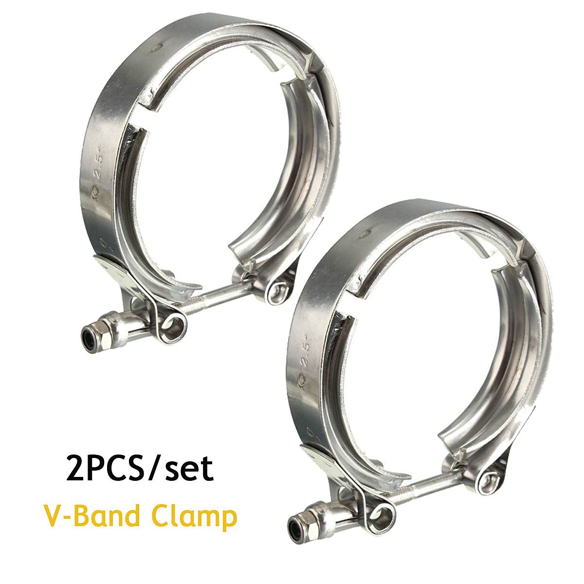 2 Stuks 2.5Inch Universele Auto Uitlaat Turbo Down... – Grandado