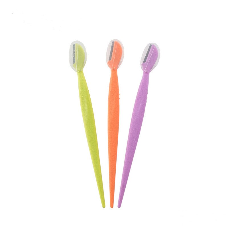 3Pcs Kleurrijke Wenkbrauw Trimmer Facial Hair Razo... – Grandado
